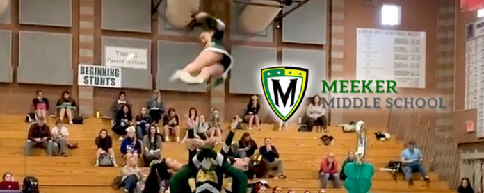 Meeker Middle School cheer students compete for all-state team - iLoveKent