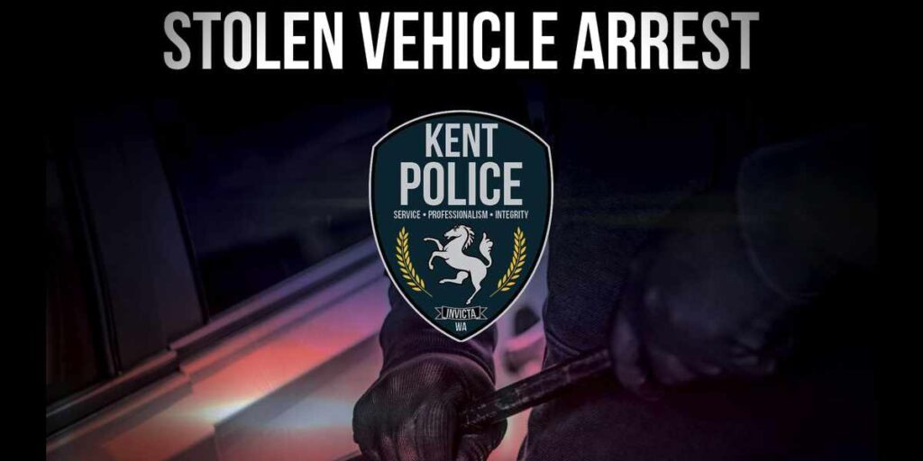 Foot chases end in arrests of 2 stolen vehicle suspects by Kent Police ...