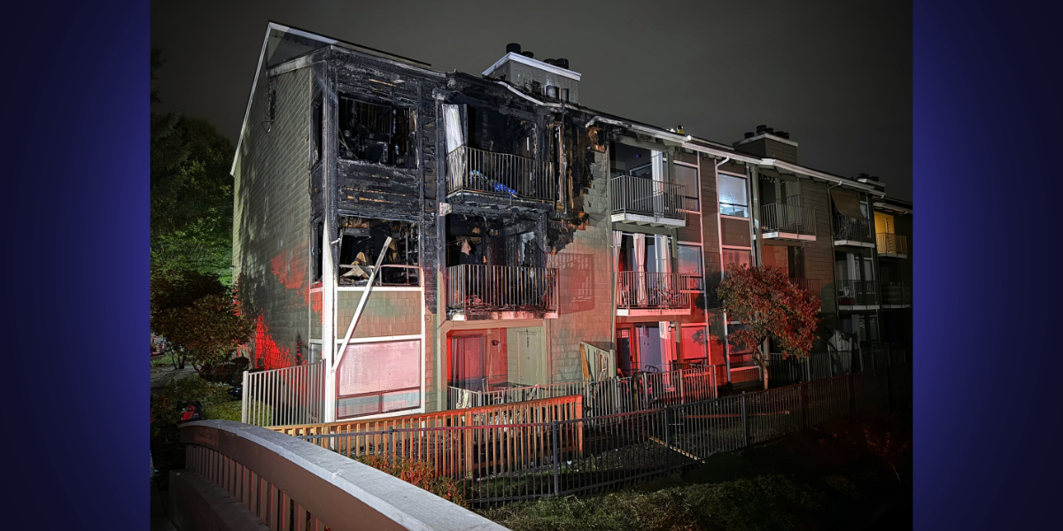Apartment fire in Kent displaces five families Friday, cause under ...