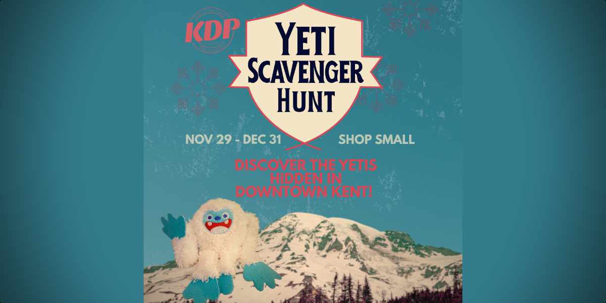 Yeti Scavenger Hunt will bring holiday fun to Downtown Kent from Nov ...