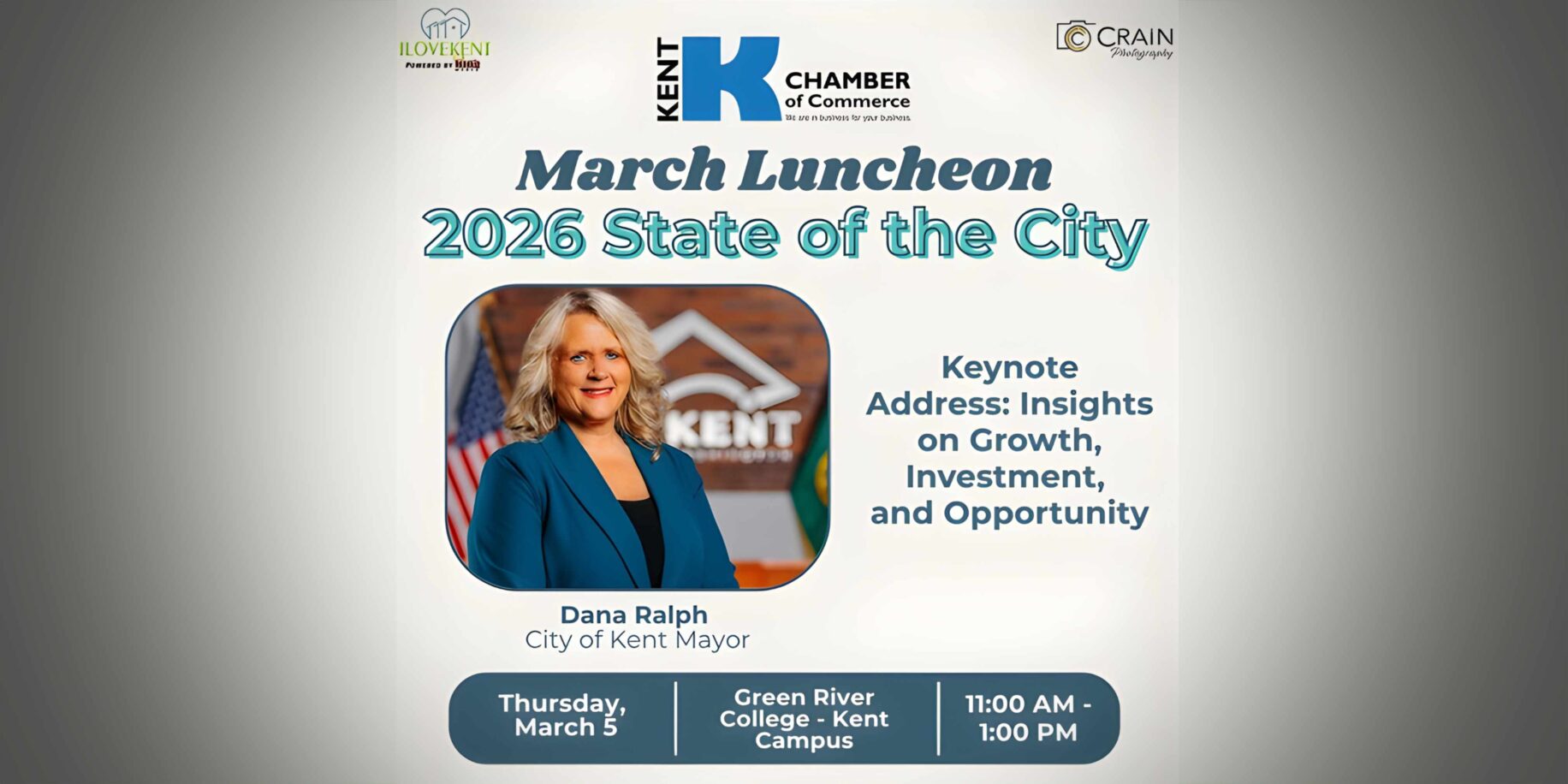 Kent Chamber to host State of the City luncheon with Mayor Dana Ralph ...